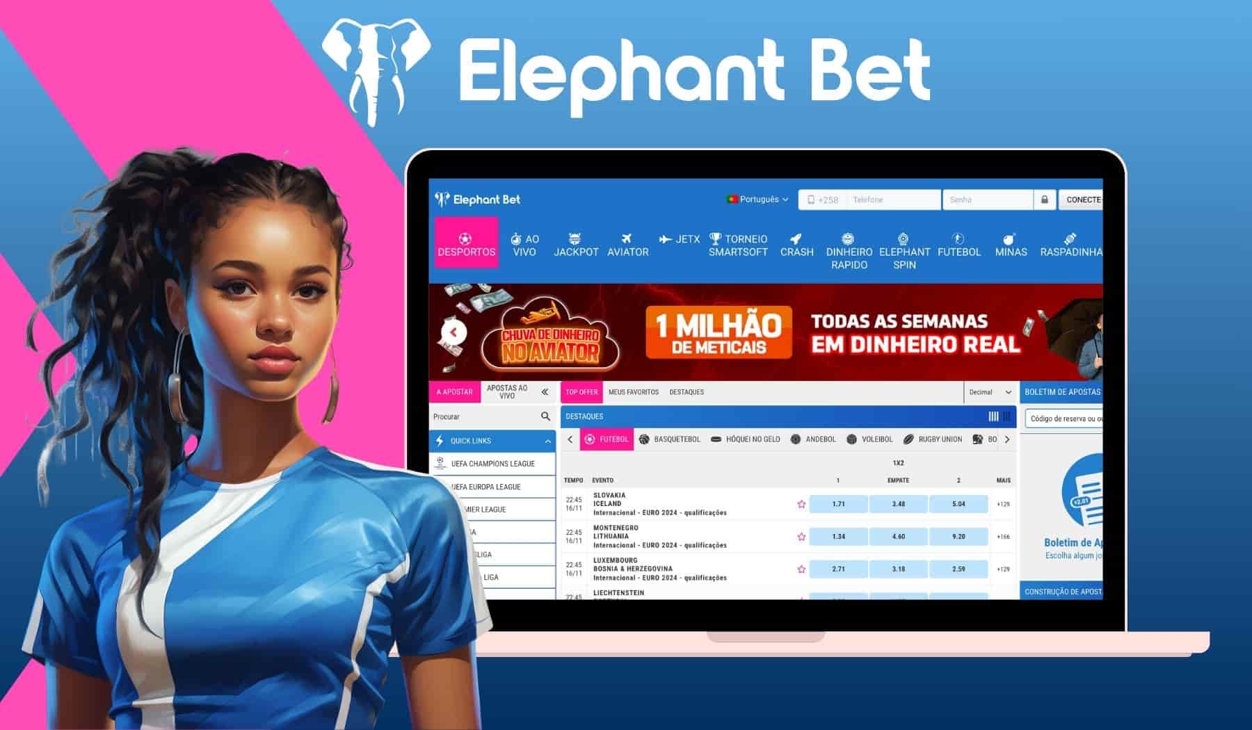 Elephant Bet Moçambique - Login e jogar hoje!